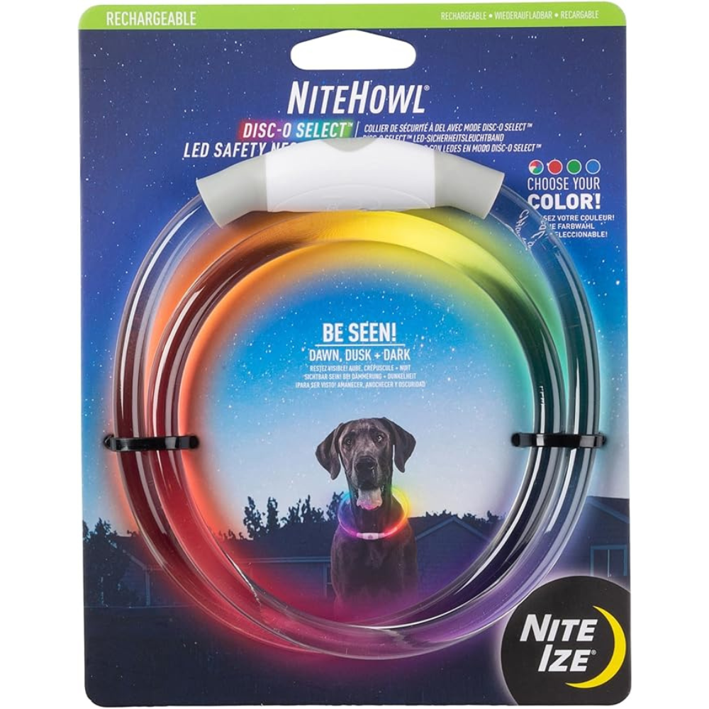 SUR COMMANDE - NITE IZE, NiteHowl Disc-O Select, Collier de sécurité a ...