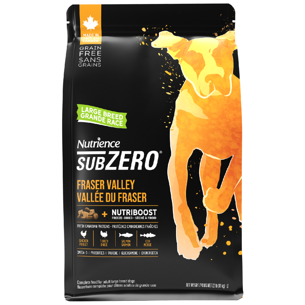 NUTRIENCE, SubZero, Vallée du Fraser, Adulte grande race, Poisson et v ...