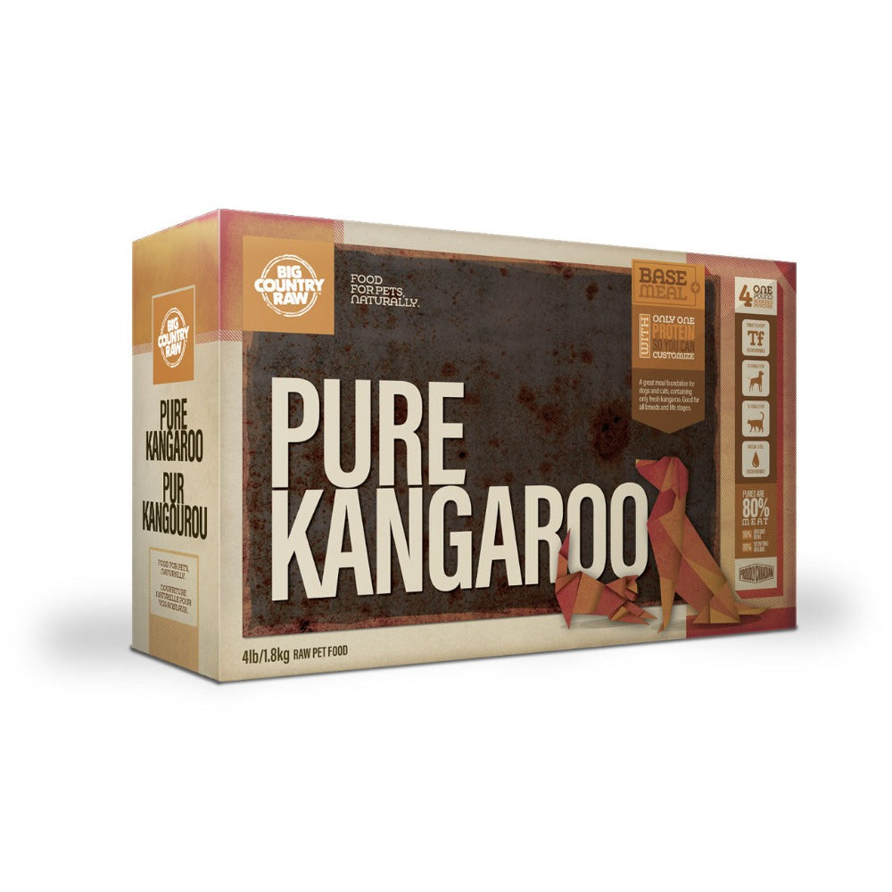 SUR COMMANDE - BIG COUNTRY RAW, Dîner de pur Kangourou, Pour chien et ...