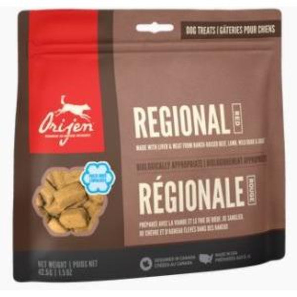 ORIJEN, Gâteries pour chien Formule "régionale rouge" – MEUNERIE DALPHOND